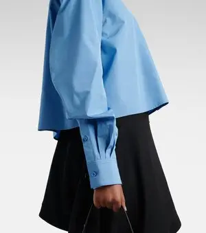Loewe Anagram Embroidered Cotton Shirt
