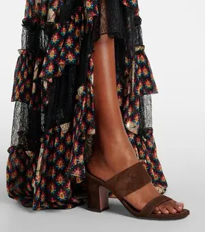 Paris Texas Ava Suede Mules