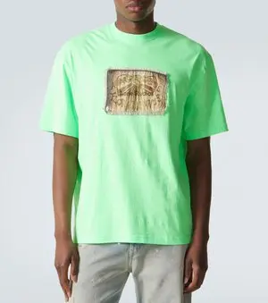 Acne Studios Printed Cotton Jersey T-shirt