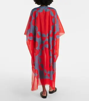 Dries Van Noten Printed Cotton Kaftan