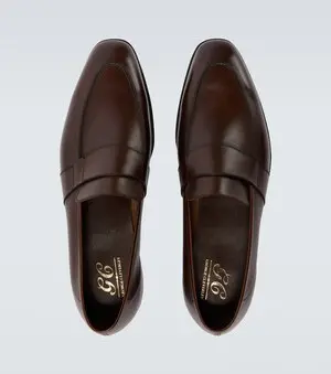 George Cleverley Owen Leather Loafers