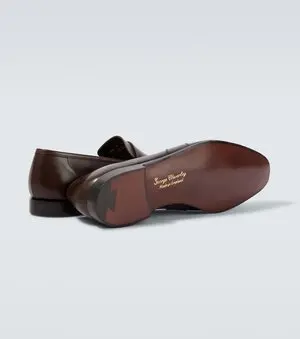 George Cleverley Owen Leather Loafers