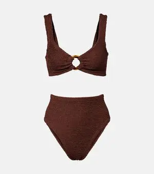 Hunza G Nadine Bikini Brown