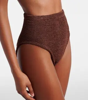 Hunza G Nadine Bikini Set - Brown