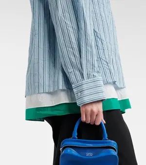 Loewe Anagram Cotton-blend Poplin Shirt