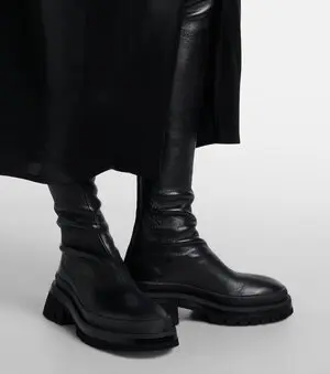 Khaite Fallon Over-the-knee Leather Boots