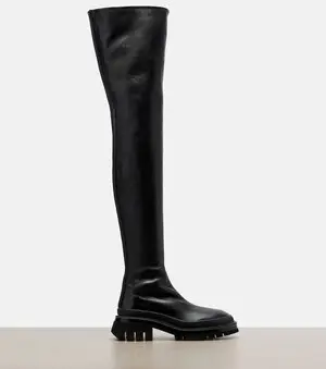 Khaite Fallon Over-the-knee Leather Boots
