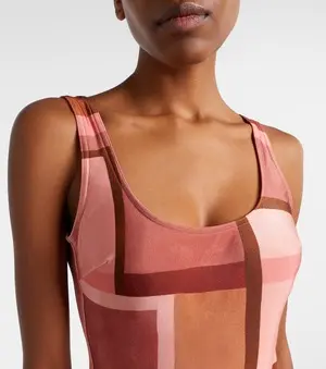 Zimmermann Como Printed Bodysuit