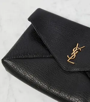 Saint Laurent Cassandre Large Pouch - Black