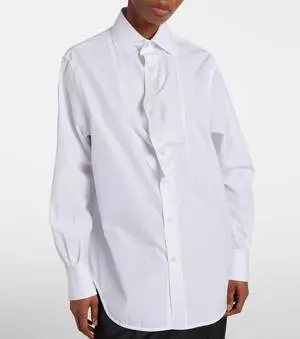 MAISON MARGIELA Cotton Poplin Shirt - White