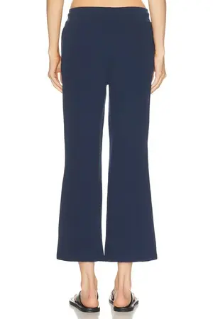 NEGATIVE UNDERWEAR Waffle Knit Cropped Track Pant