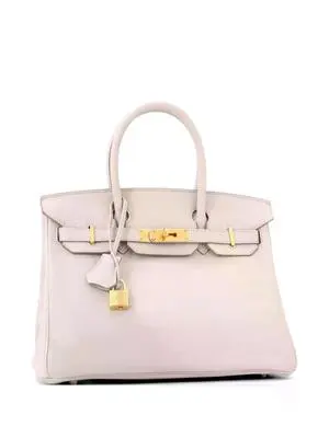 Hermès Birkin Handbag In Light Togo Leather With Gold Hardware - Neutrals