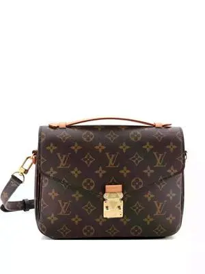 LOUIS VUITTON Pochette Metis Monogram Canvas Crossbody Bag - Brown
