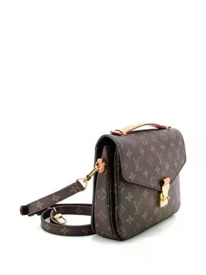 LOUIS VUITTON Pochette Metis Monogram Canvas Crossbody Bag - Brown