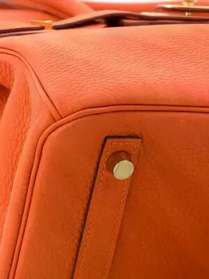 Hermès Birkin 30 Tote Bag - Orange