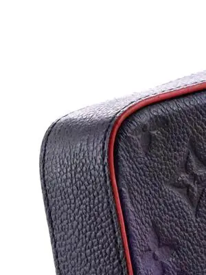 LOUIS VUITTON Felicie Pochette Monogram Empreinte Leather - Blue