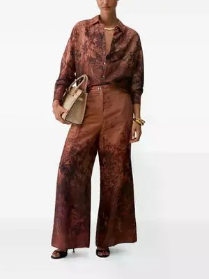 Liu Jo Button-fastening Floral Print Shirt