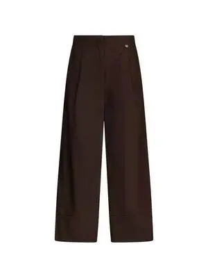 Liu Jo Logo-plaque Flared Trousers