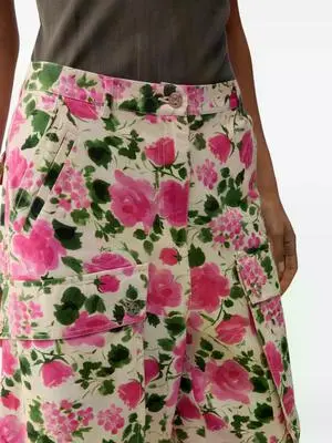 Liu Jo Floral Print Cargo Pants