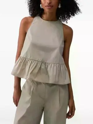 Liu Jo Round-neck Top - Neutrals