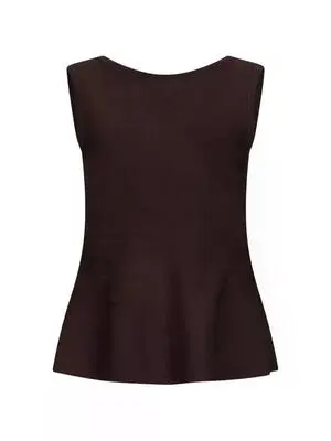 Liu Jo Cut-out Top - Brown