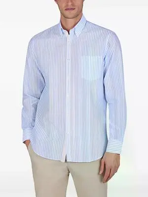 Paul & Shark Striped-pattern Cotton Shirt