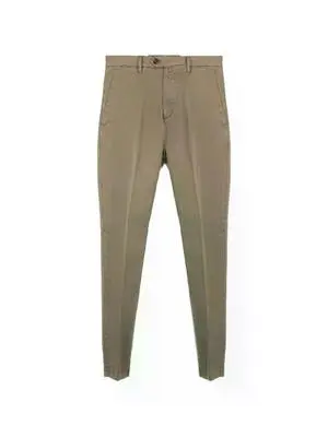 BRIGLIA 1949 Belt Loops Trousers - Green