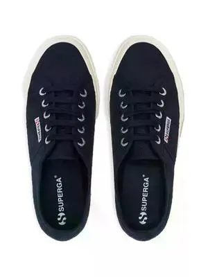 Superga Lace-up Cotton Sneakers - Blue