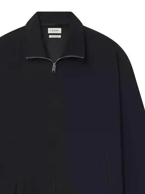 FRAME Zip-up Wool Jacket