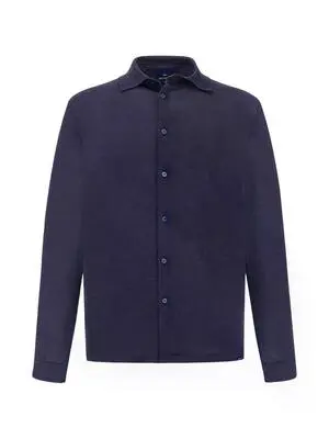 Paul & Shark Linen Shirt - Blue