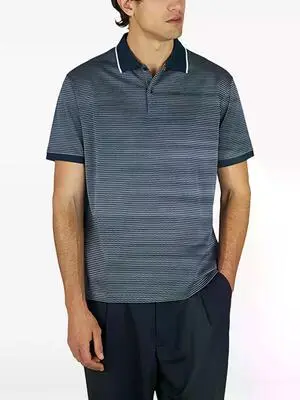 Paul & Shark Patterned Cotton Polo Shirt
