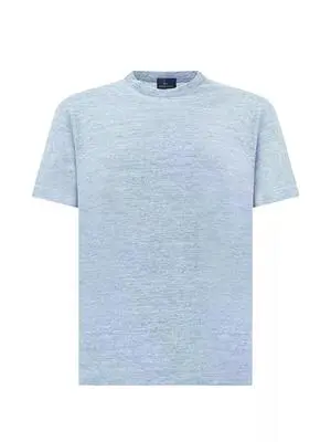 Paul & Shark Linen Jersey T-shirt - Blue