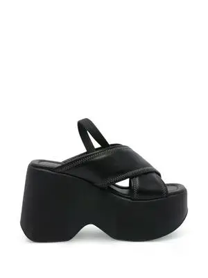 VIC MATIE Crossover Plateau Sandals
