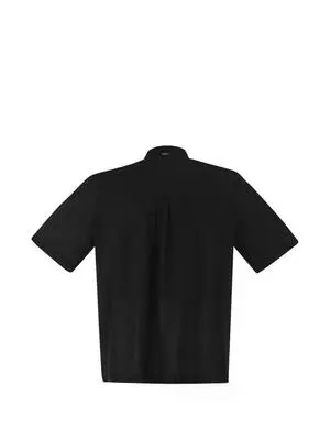 Herno Standing-collar Polo Shirt - Black