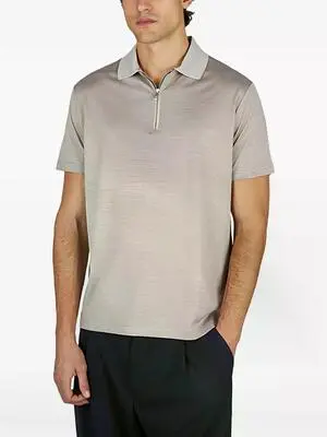 Paul & Shark Zip Polo Shirt - Neutrals