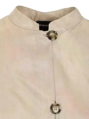 Emporio Armani Buttoned Long-sleeve Shirt - Neutrals