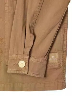 Paul Smith Organic Cotton Shirt Jacket - Brown