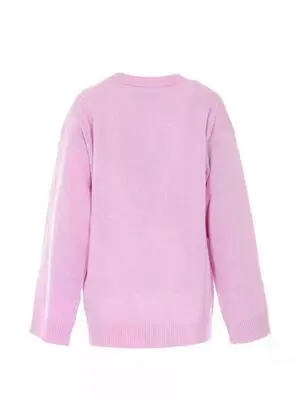 GANNI Crew-neck Long-sleeve Sweater