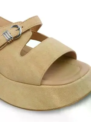 VIC MATIE Platform Buckle Sandals