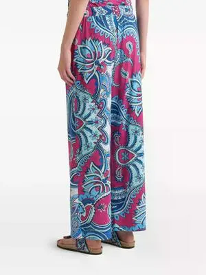 Malìparmi Paisley Print Trousers