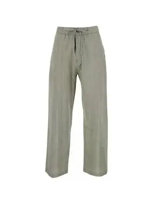 COOR Striped Drawstring Trousers