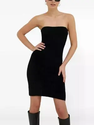 HERSKIND Ribbed Strapless Mini Dress