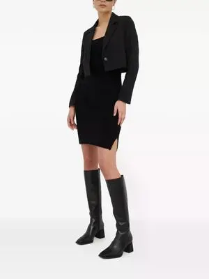 HERSKIND Ribbed Strapless Mini Dress