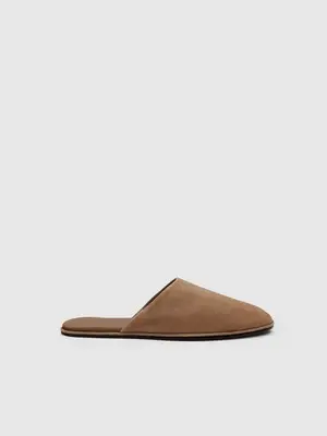 REFORMATION Zealand Flat Mule - Grey