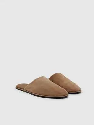 REFORMATION Zealand Flat Mule - Grey