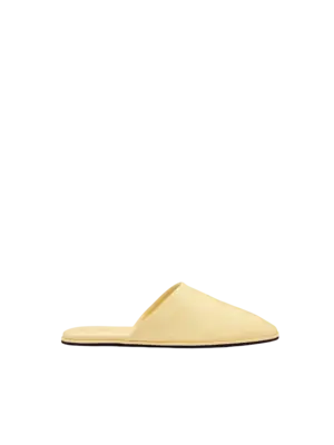 REFORMATION Zealand Flat Mule - Yellow