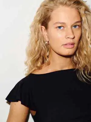REFORMATION Jensen Knit Top - Black
