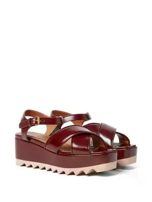 Stella McCartney Criss-cross Platform Sandals