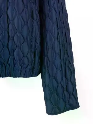 DUNO Quilted Hooded Jacket - Blue