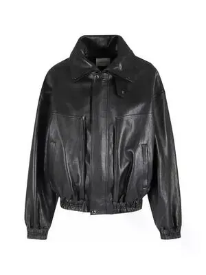 Magda Butrym Embossed-detail Jacket - Black